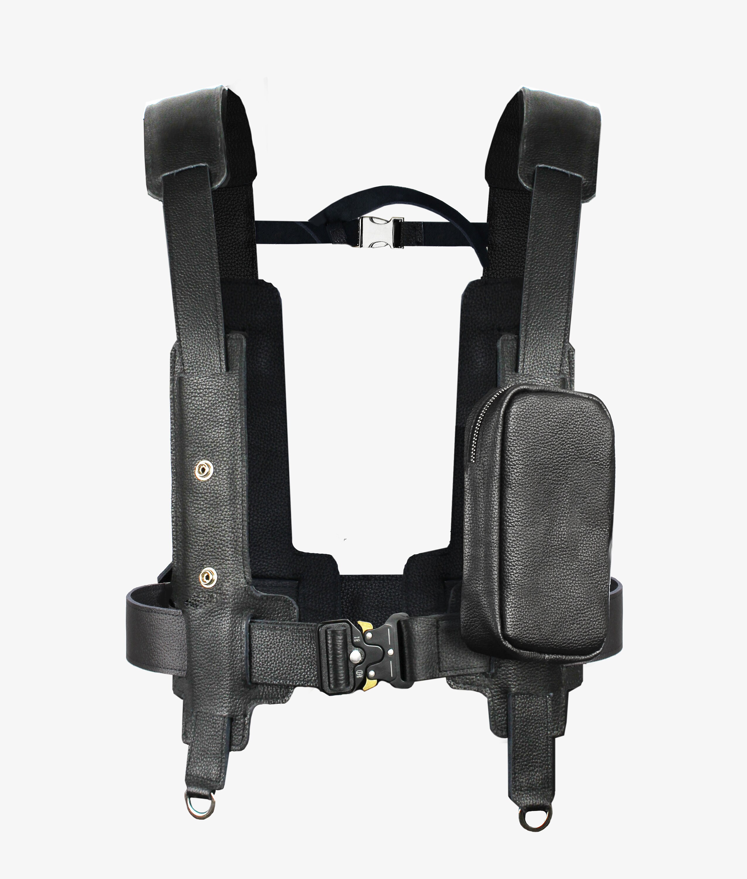 SUBSTRATE Holster Bag Avant Garde Tech Wear Leather Harness - Etsy