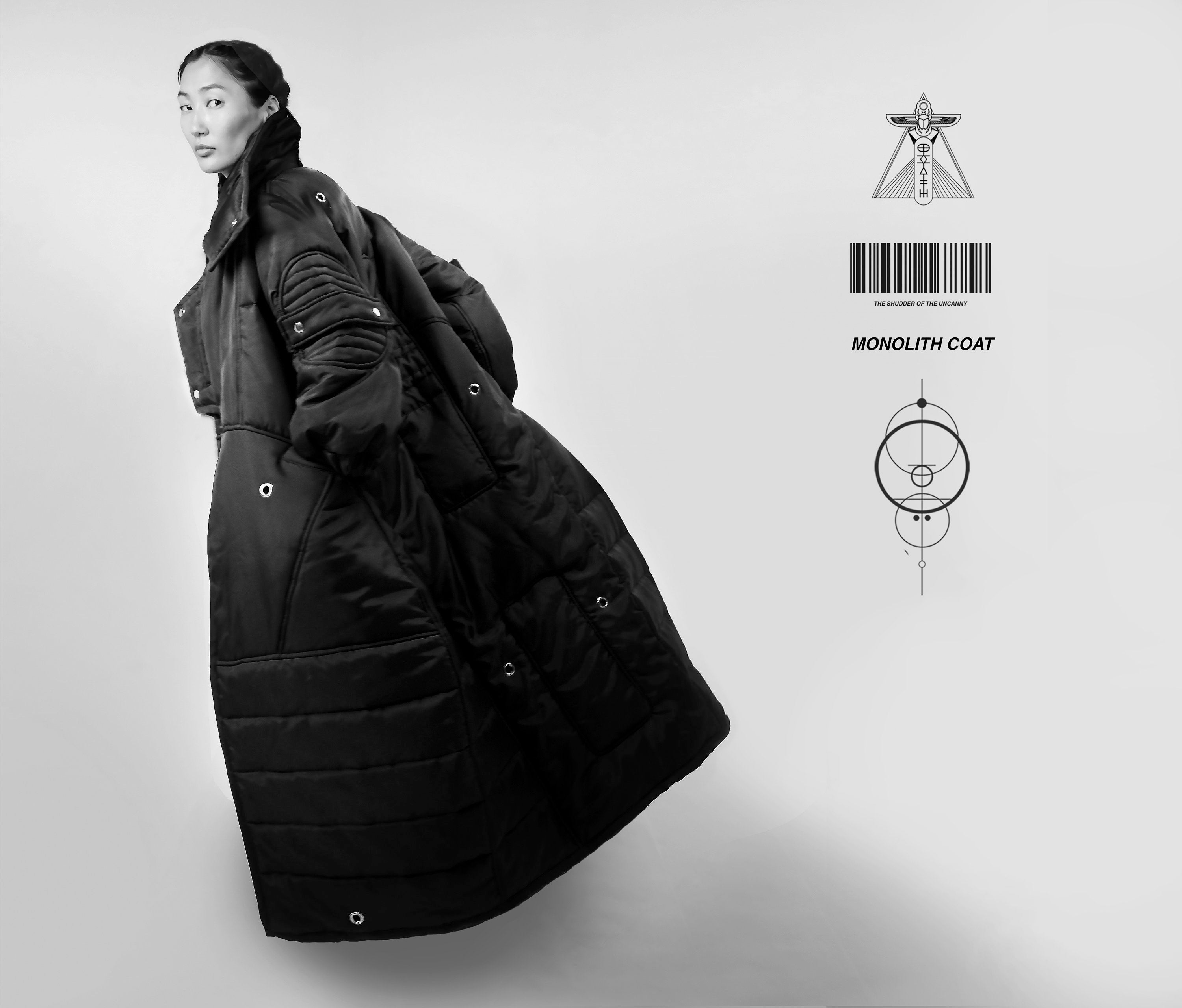 Monolith Women's Oversize Puffer Jacket Avant Garde - Etsy