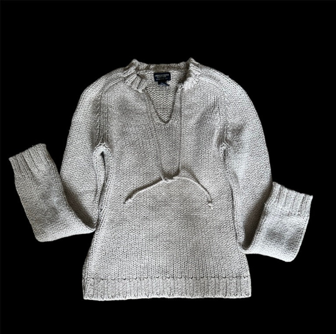 Vintage American Eagle Pullover Oatmeal Sweater - Etsy