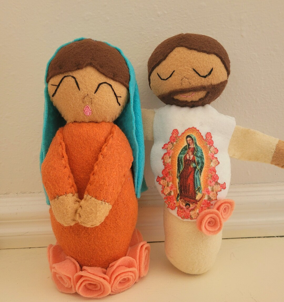 Our Lady of Guadalupe and St. Juan Diego Dolls Easter Confirmation ...