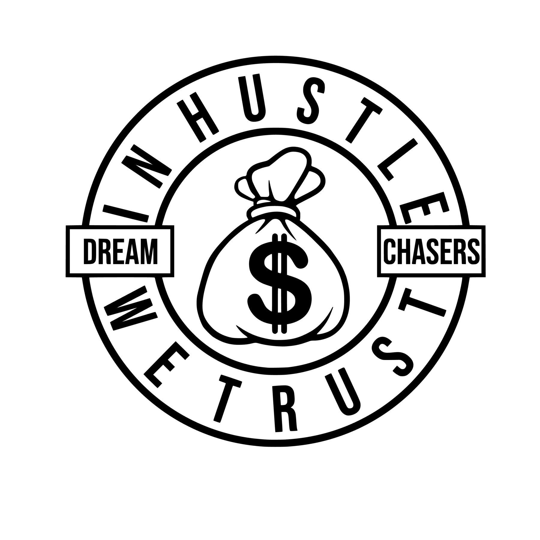 Never Stop the Hustle Logo PNG Cut File T-shirts Silhouette - Etsy India