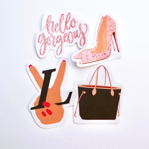 Fashion Sticker Pack - Etsy