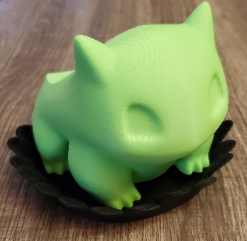 Pokemon Bulbasaur Plant Pot W/ Base Plate Saucer and Elevated - Etsy