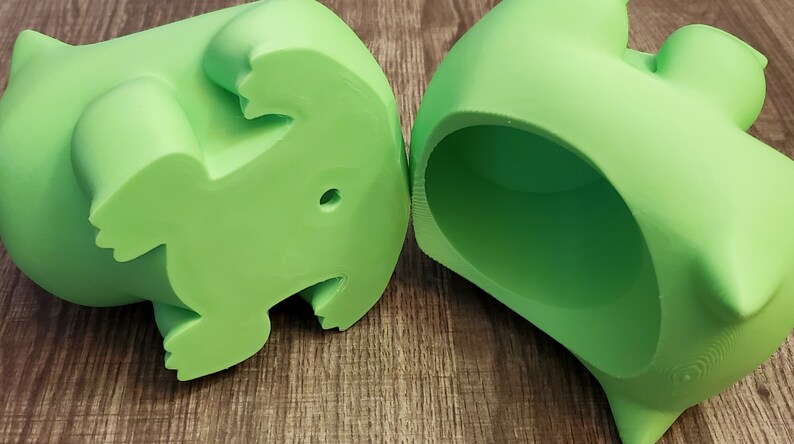 Pokemon Bulbasaur Plant Pot W/ Base Plate Saucer and Elevated - Etsy