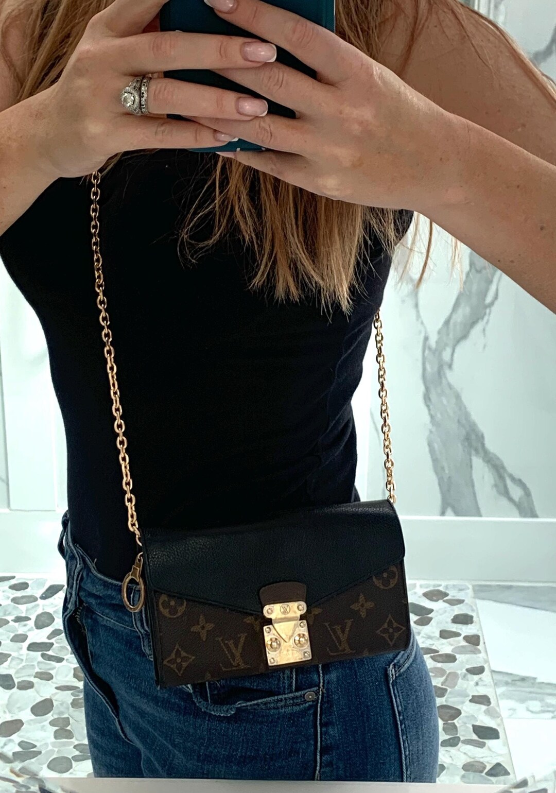 Authentic Louis Vuitton Monogram Portefeuille Pallas Long Wallet/clutch ...