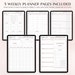 2024 2025 Mom Life Digital Planner , Undated, Daily, Weekly, Monthly ...