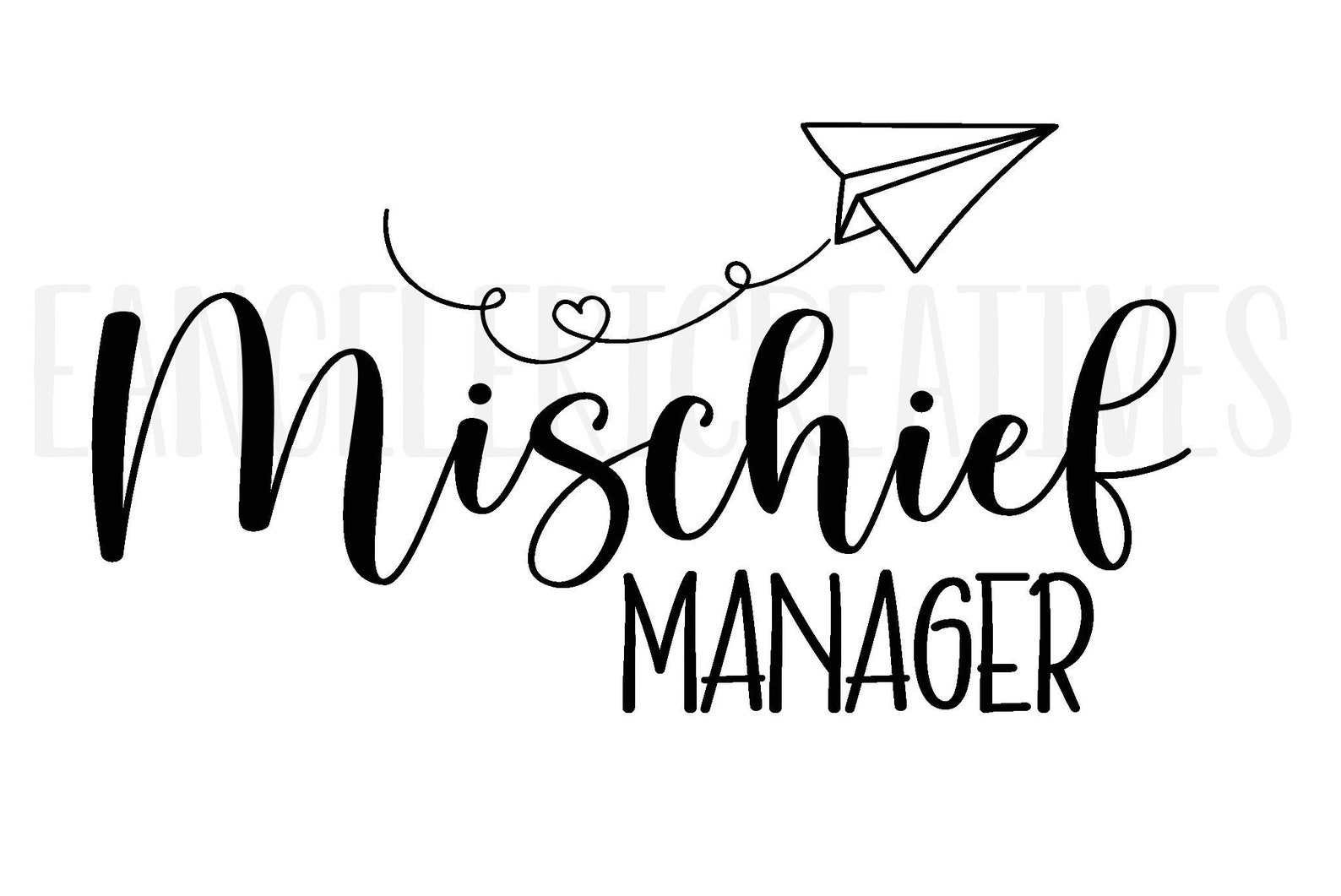 Buy Mischief Manager Digital File SVG PNG Online in India - Etsy