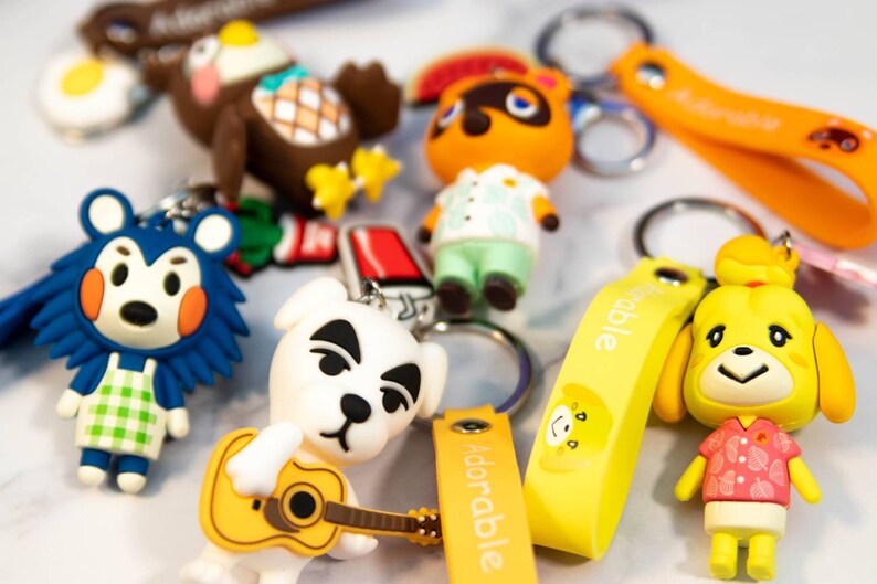 Animal Crossing Keychain ACNH Keychain Nintendo Switch KK - Etsy