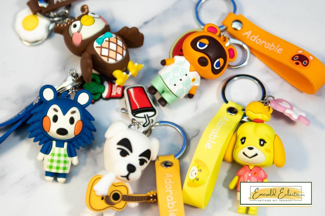 Animal Crossing Keychain ACNH Keychain Nintendo Switch KK - Etsy