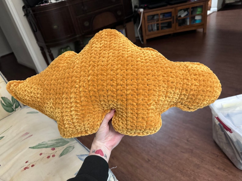 Stegosaurus Dino Nugget Crochet Plush - Etsy