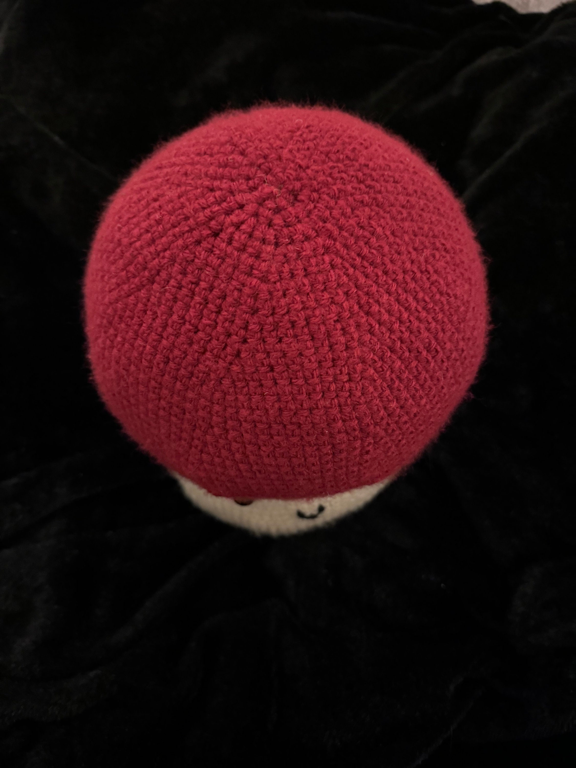 Blushing Mushroom Amigurumi Plush - Etsy