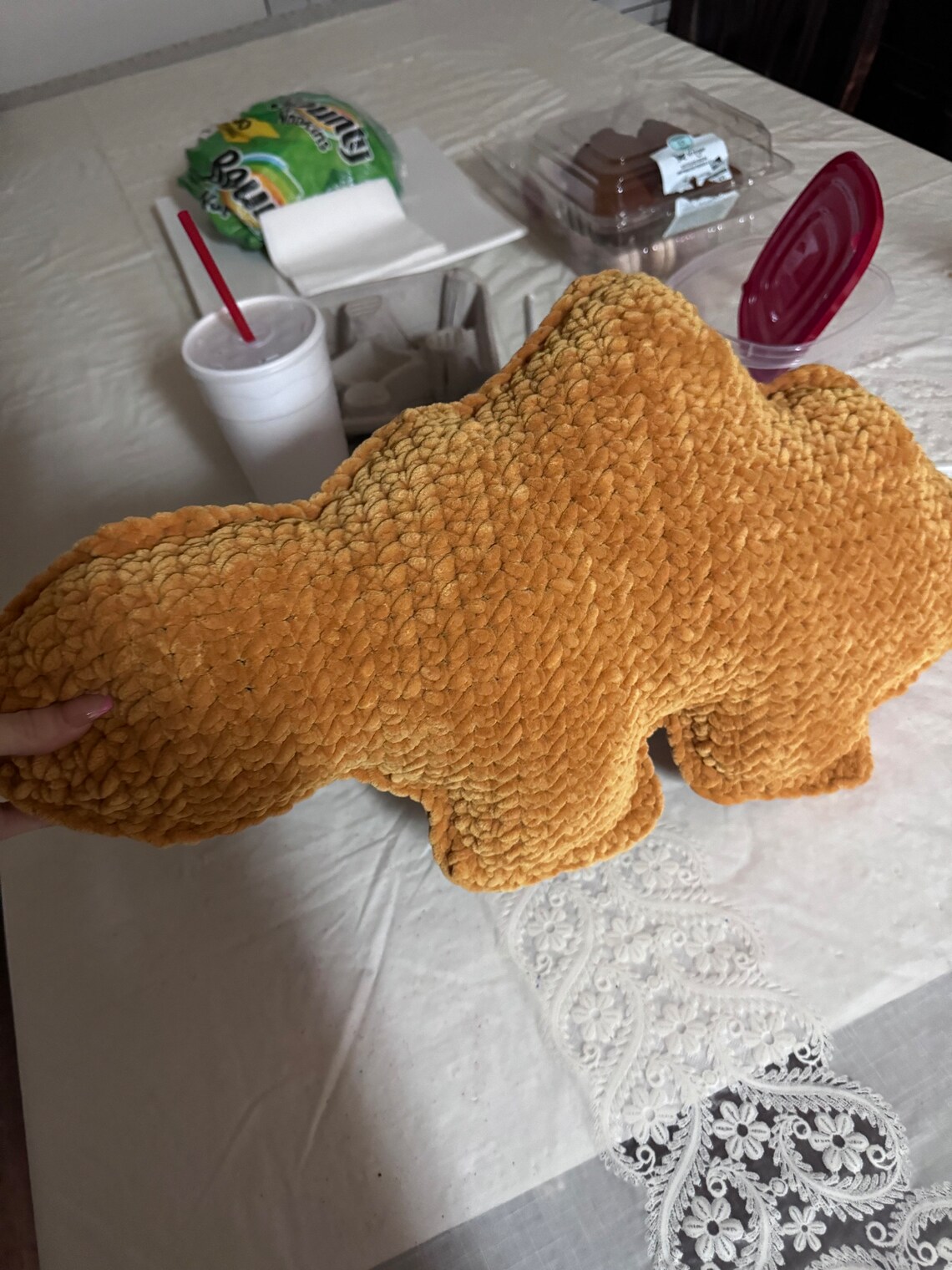 Stegosaurus Dino Nugget Crochet Plush - Etsy
