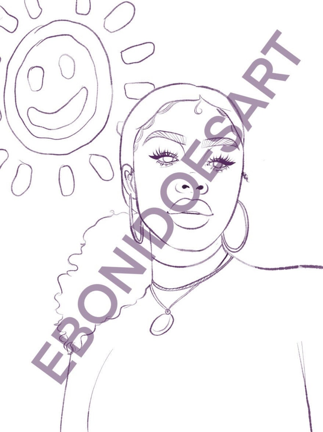 Black Girl Excellence Coloring Page - Etsy