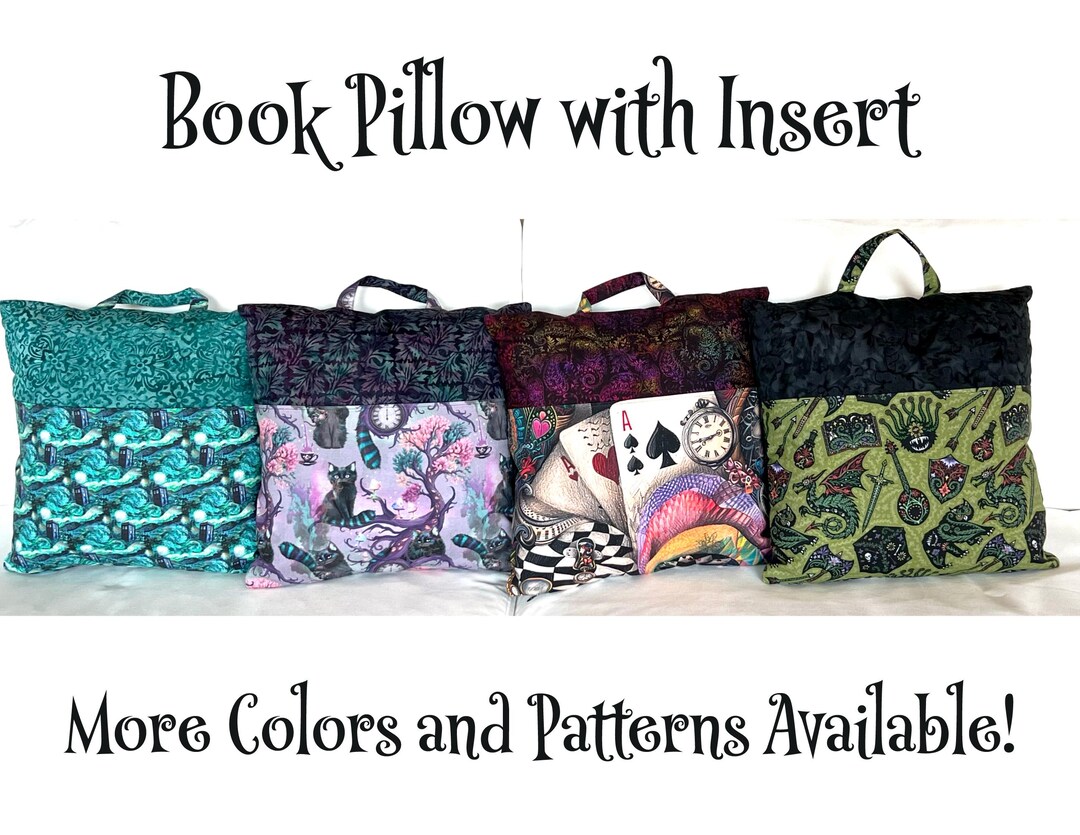 One-of-a-kind Book Pillow (includes Insert) - Etsy