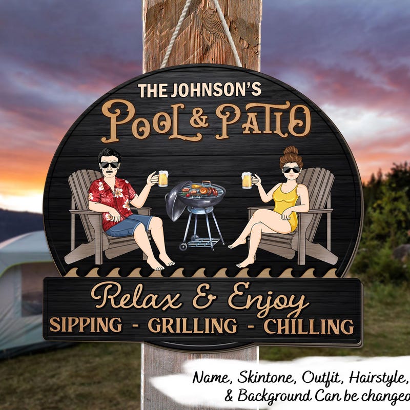 Pool Deck Signs - Etsy