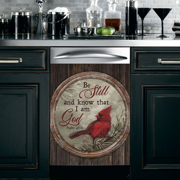 Dishwasher Magnet Cover Cardinals - Etsy