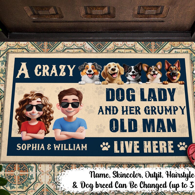 Crazy Dog Lady - Etsy