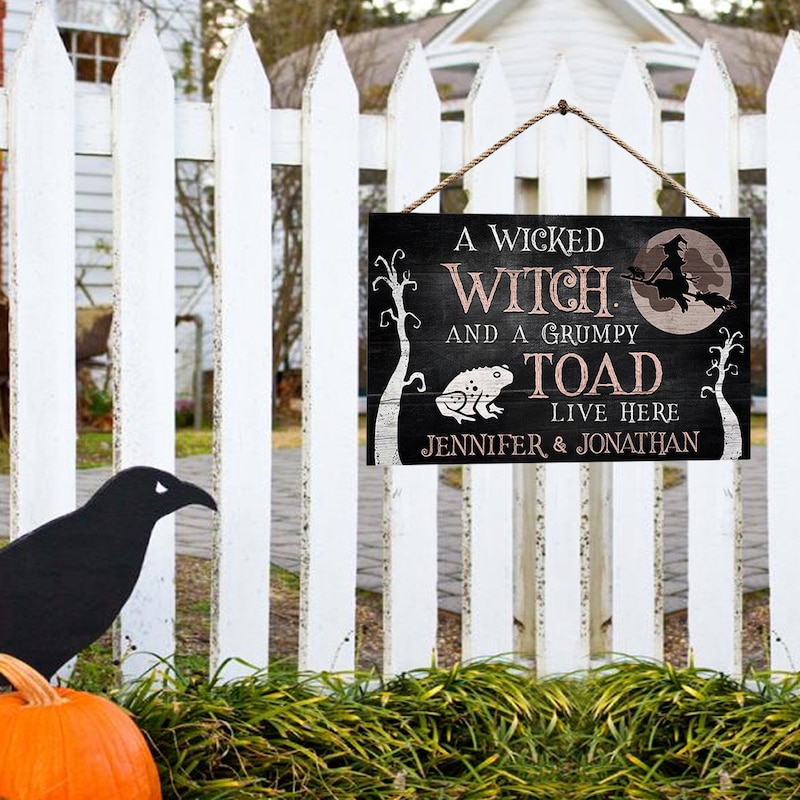 Wicked Witch Sign - Etsy