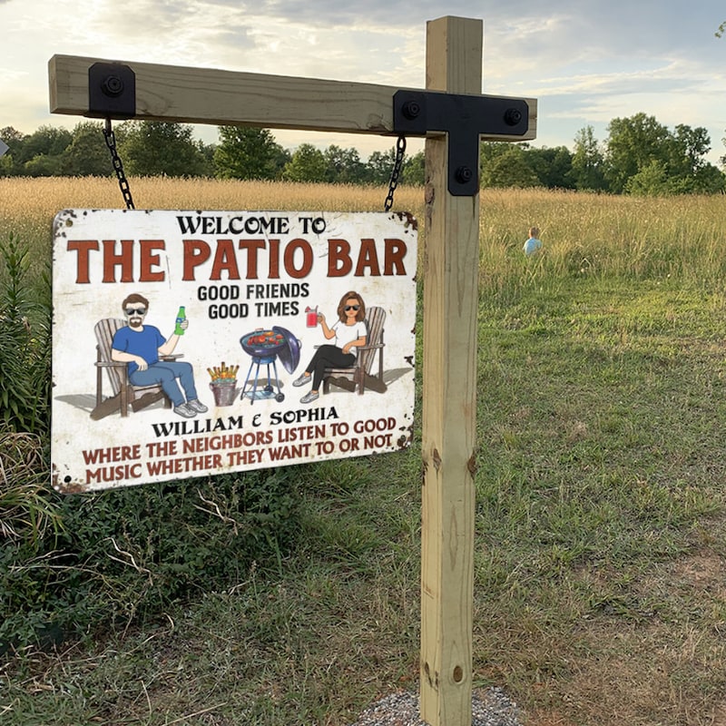 Personalized Patio Signs - Etsy