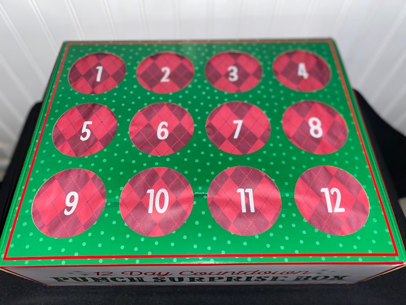 Holiday Surprise "12 Days of Christmas" Cinnamon Roasted Nuts Countdown ...