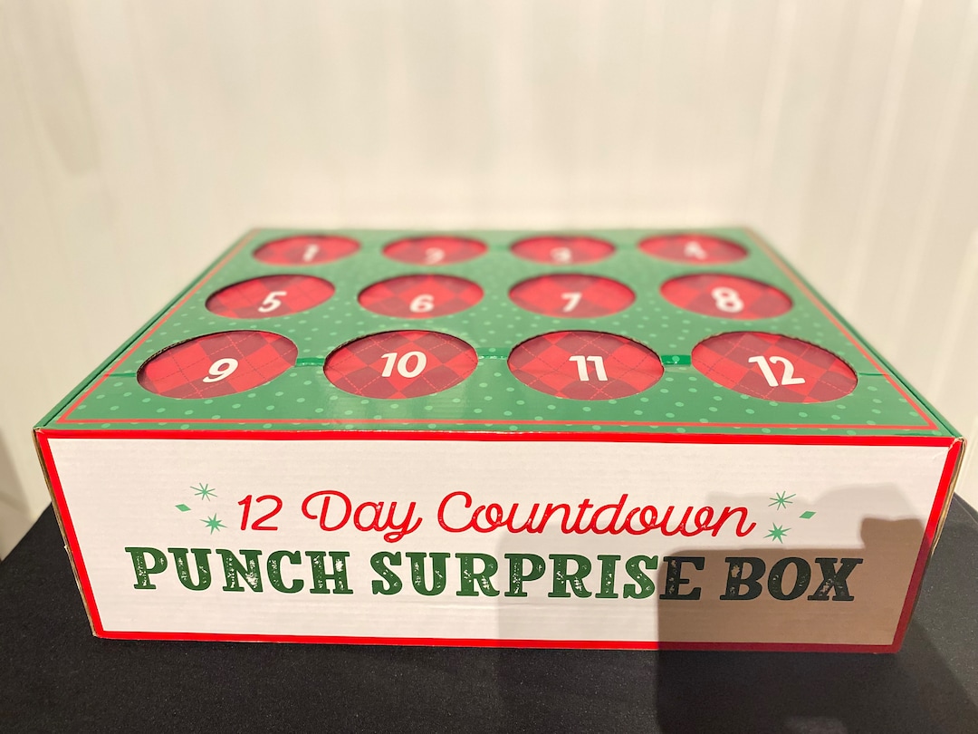 Holiday Surprise 12 Days of Christmas Cinnamon Roasted Nuts Countdown ...