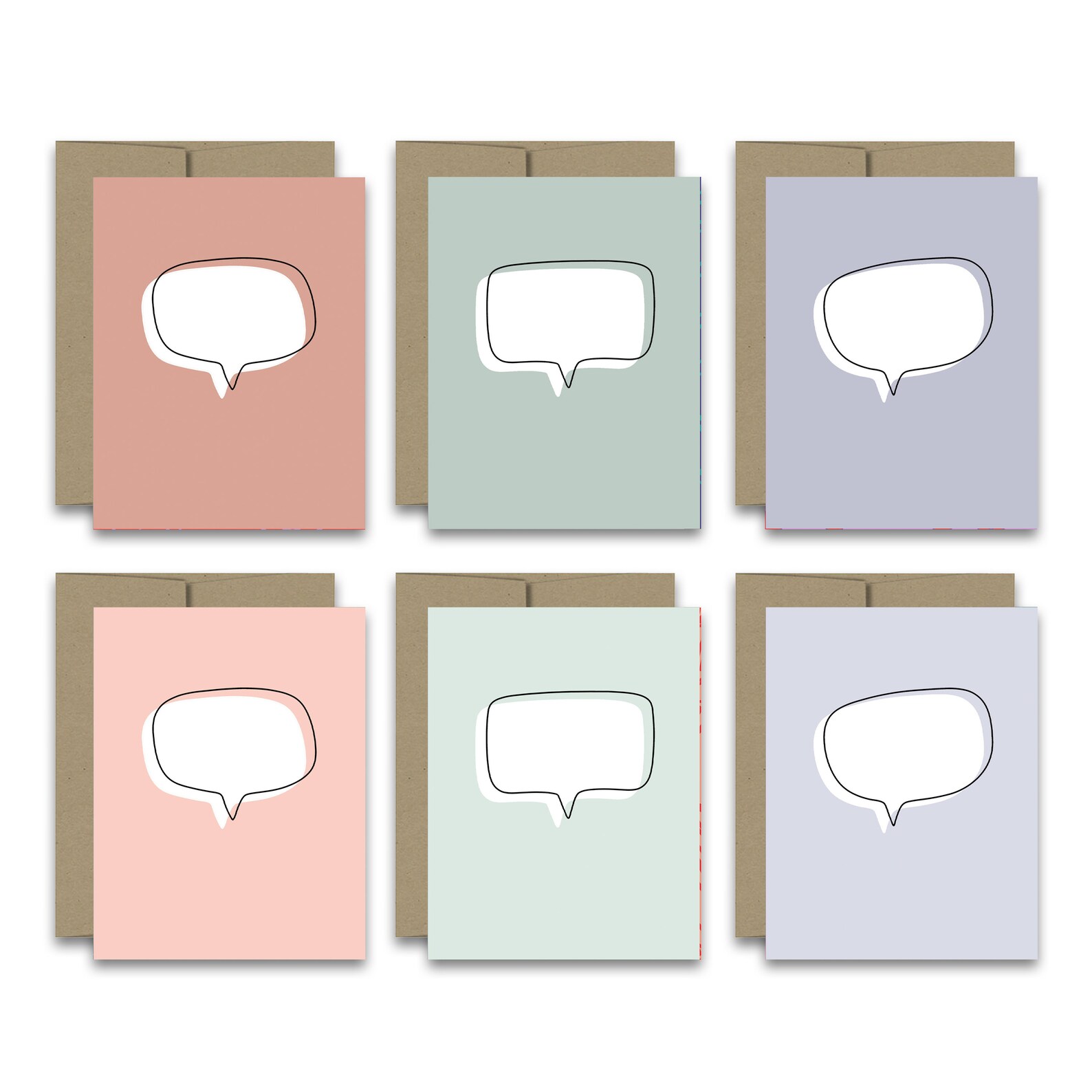 Say Anything Greeting Card Set of 6 Birthday Card Thank You Card Get ...