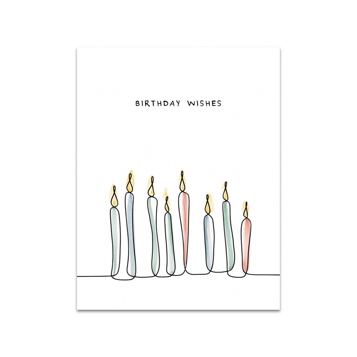 Birthday Wishes Card Birthday Card Set Of 6 Blank Card Etsy UK birthday-wishes-card-birthday-card-set-of-6-blank-card-etsy-uk