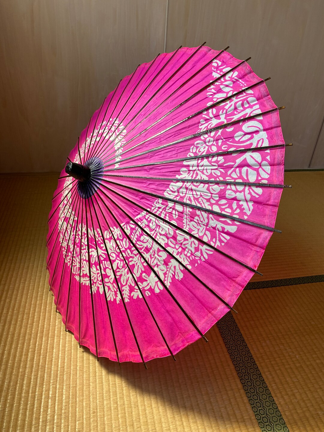 Vintage Japanese Umbrella. Japanese Parasol. Higasa With Removable ...