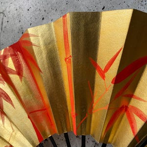 Folding Fan, Vintage Paper Fan, Japanese Vintage Fan - Etsy