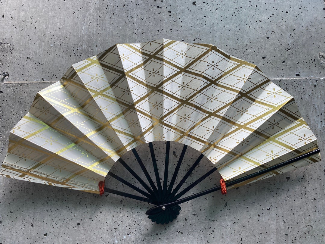 Vintage Paper Fan, Japanese Vintage Fan, Folding Fan - Etsy