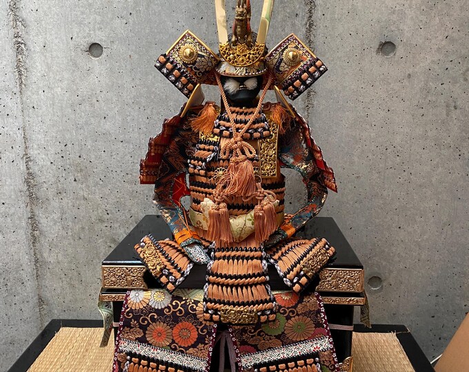 Decorative Japanese Vintage Samurai Armor Simple Execution - Etsy