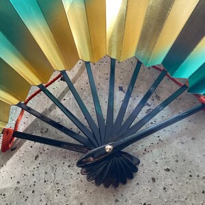 Vintage Paper Fan, Japanese Vintage Fan, Folding Fan - Etsy