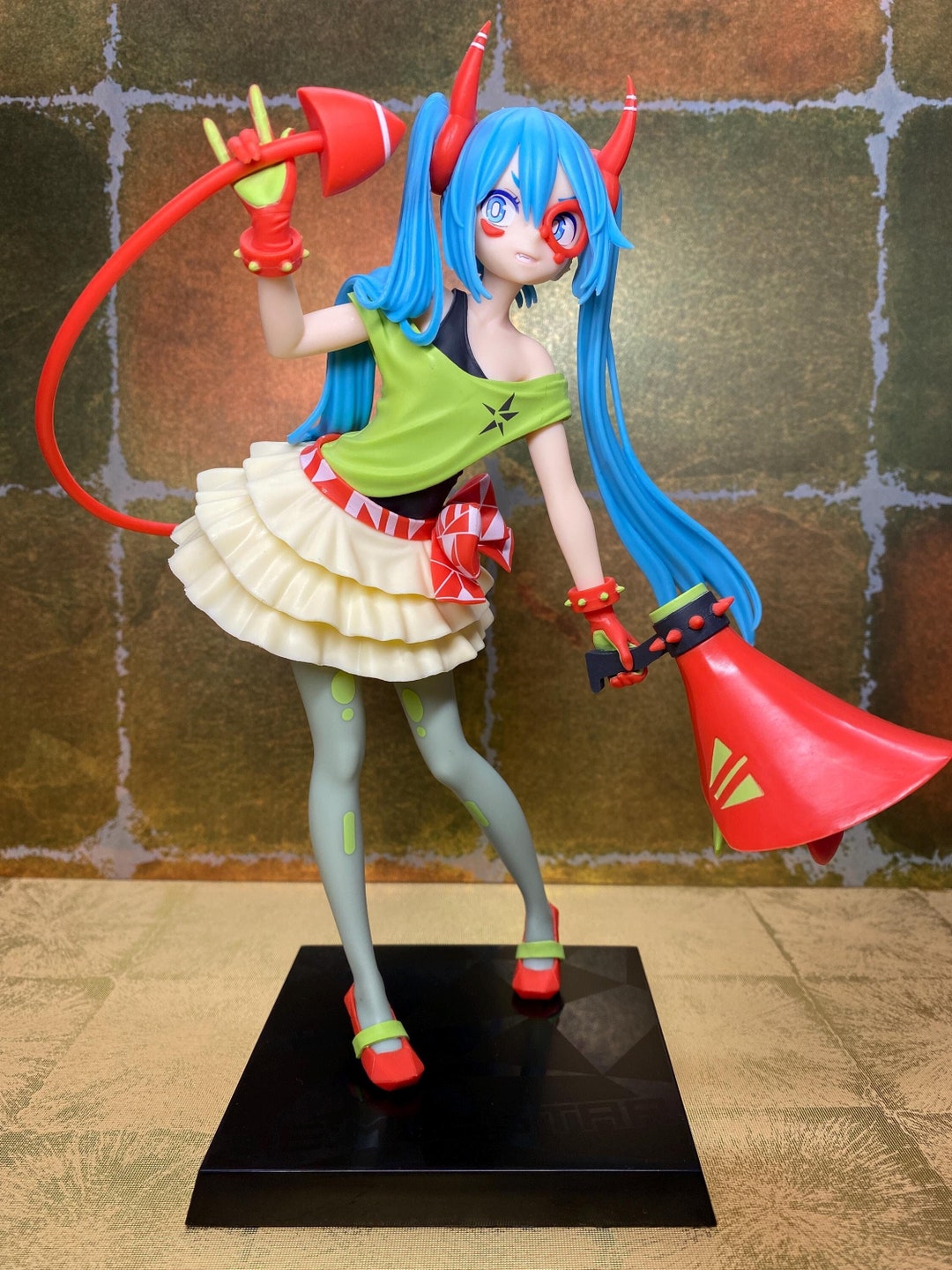 Hatsune Miku FIGURIZMα DE:MONSTAR T.R. - Etsy