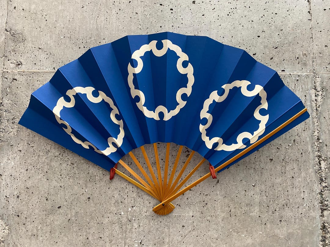 Folding Fan, Vintage Paper Fan, Japanese Vintage Fan - Etsy