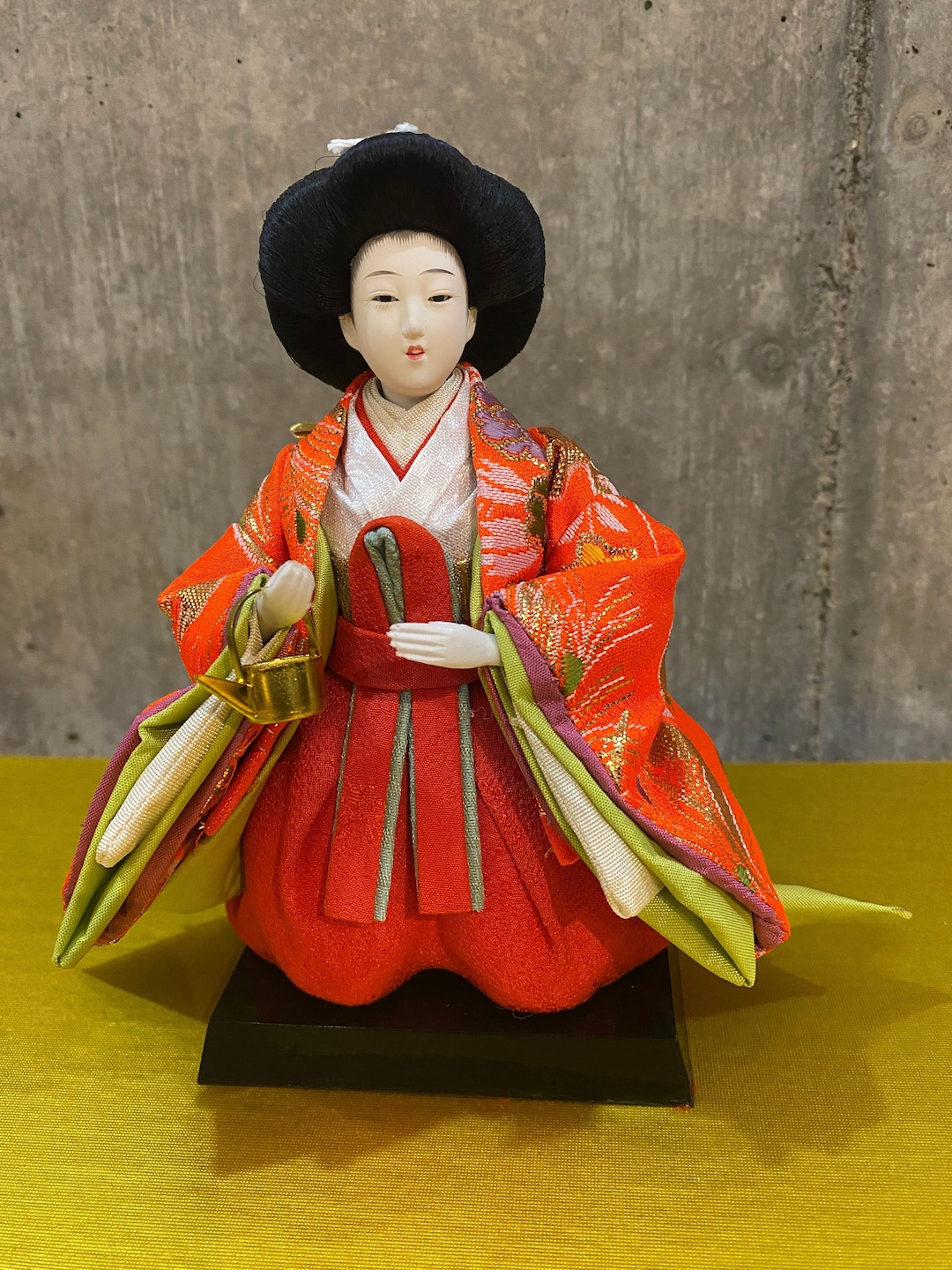 Traditional Japanese Doll Hina Matsuri Doll Hina Ningyo Handmade