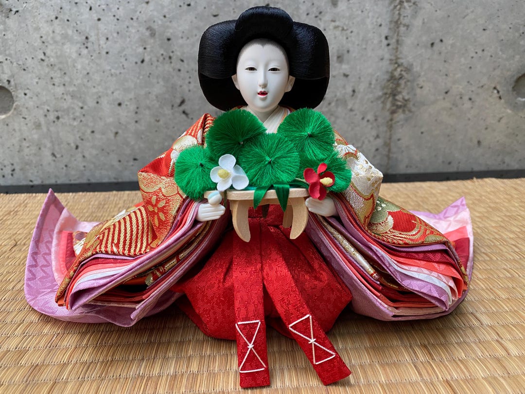 Traditional Japanese Doll, Hina Ningyo, Handmade Doll, Hina Doll ...