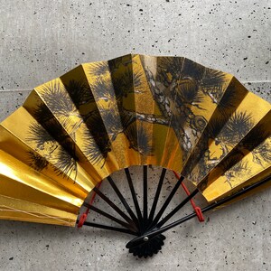 Folding Fan, Vintage Paper Fan, Japanese Vintage Fan - Etsy