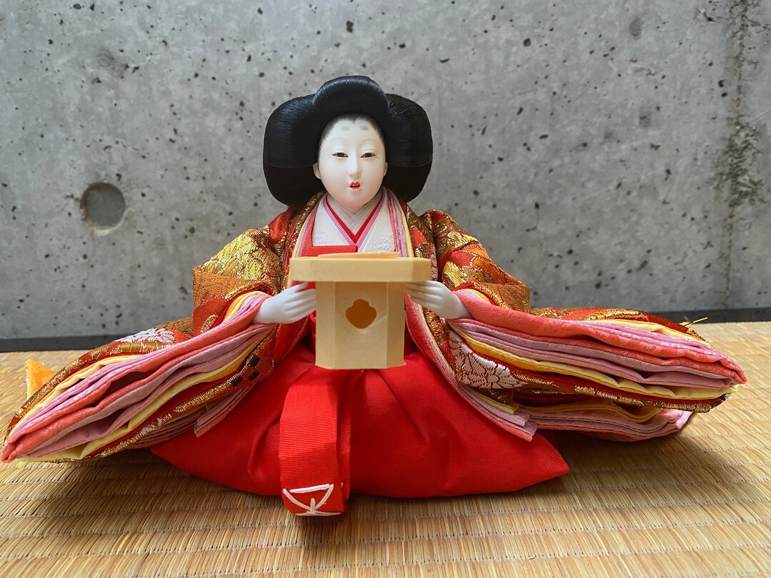 Traditional Japanese Doll, Hina Ningyo, Handmade Doll, Hina Doll ...