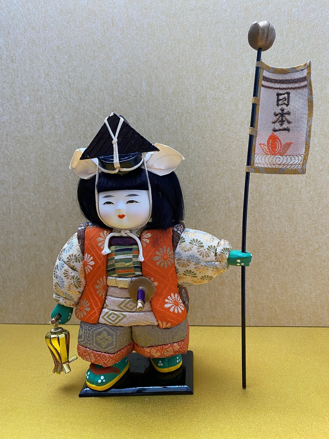 Japanese Vintage Doll Momotaro Peach Boy - Etsy