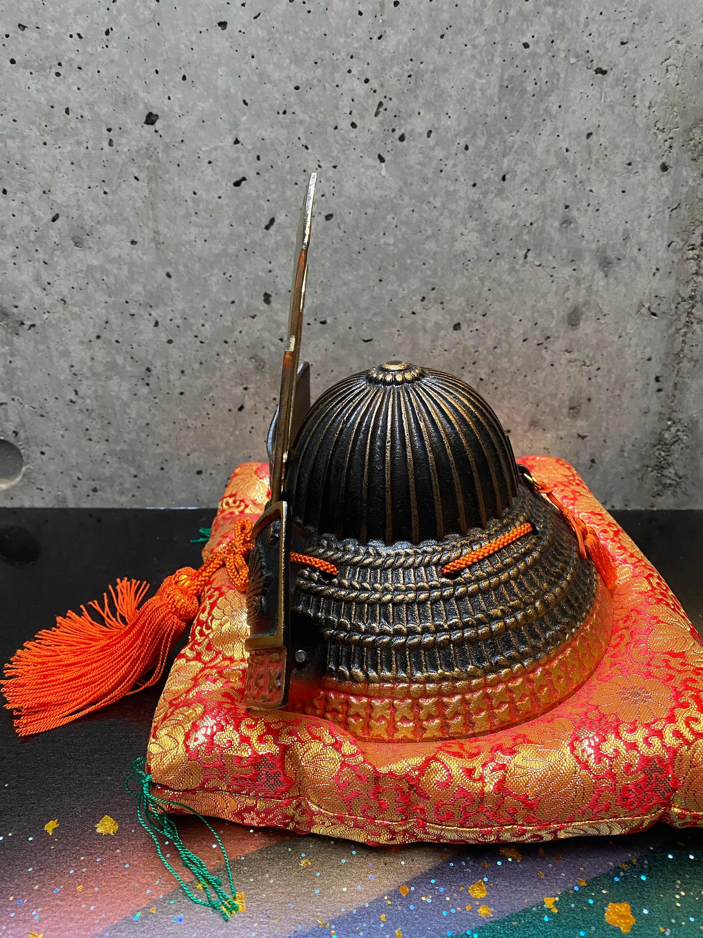 Traditional Japanese Vintage Samurai Cast Iron Helmet Kabuto - Etsy