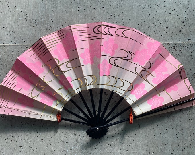 Vintage Paper Fan, Japanese Vintage Fan, Folding Fan - Etsy