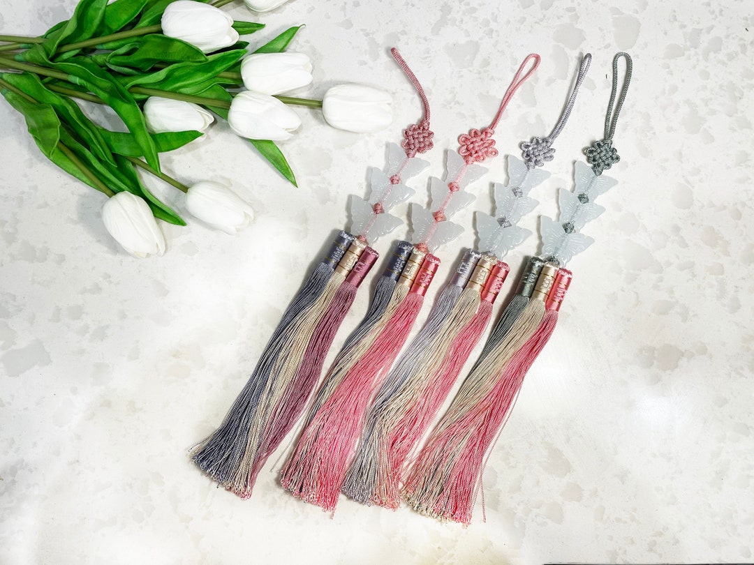 Korean Norigae | Handmade Clothing Accessory | Knot Tassel Charm ...