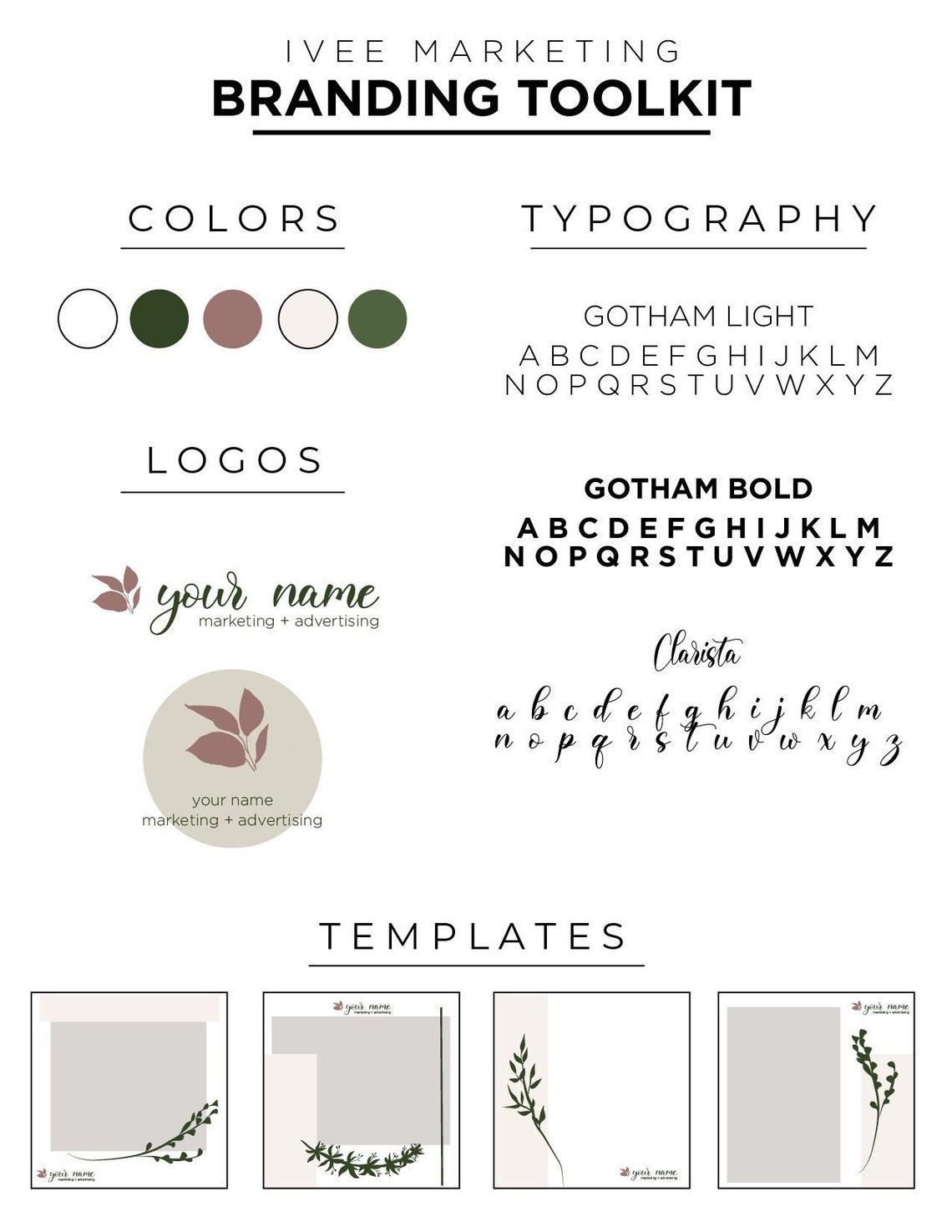 Branding Toolkit Version 2 - Etsy