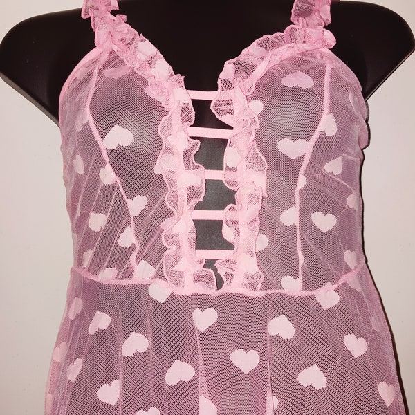 Sheer Teddy Lingerie - Etsy