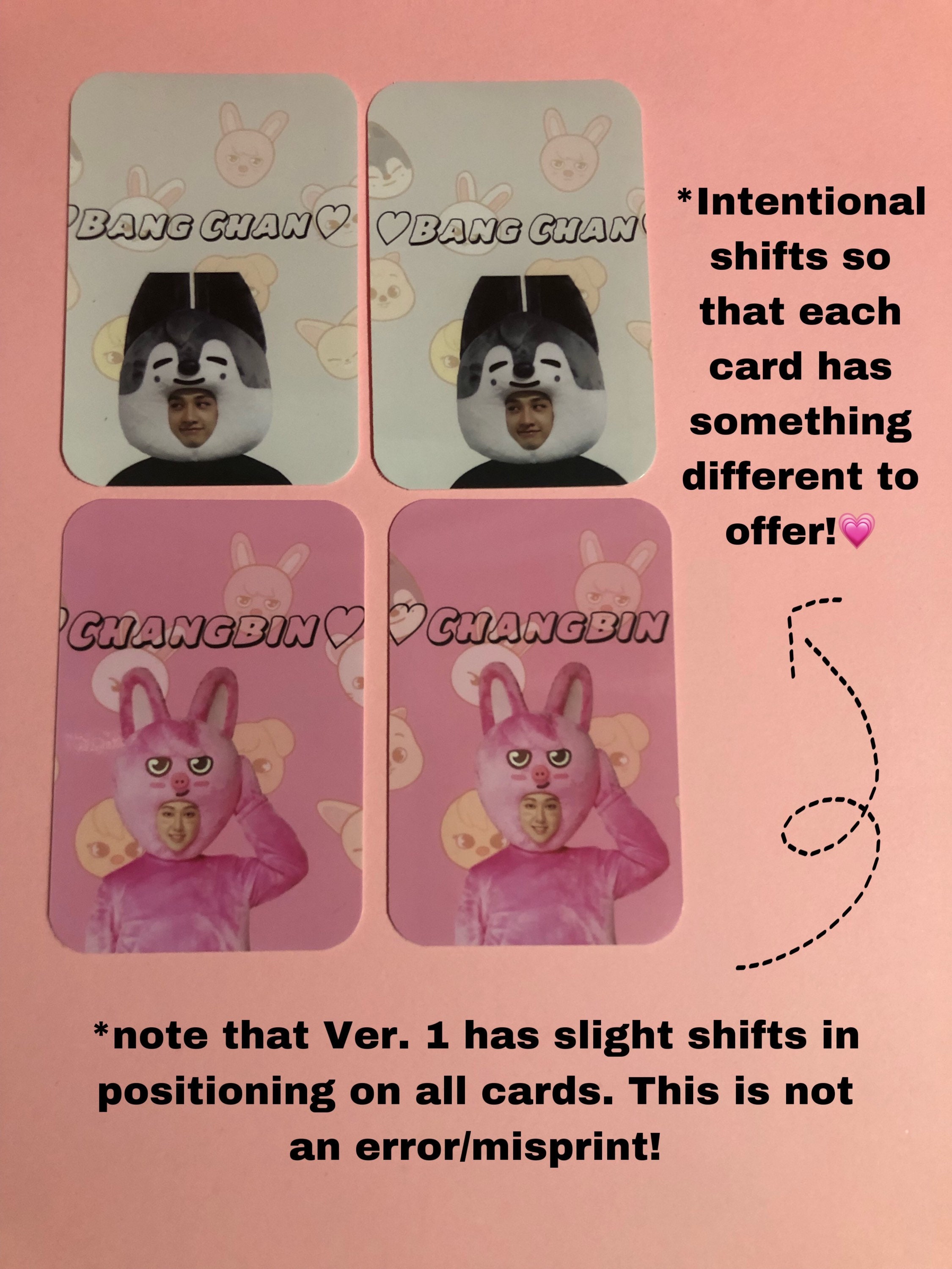 Fan Made Stray Kids X SKZOO Photocards - Etsy Finland