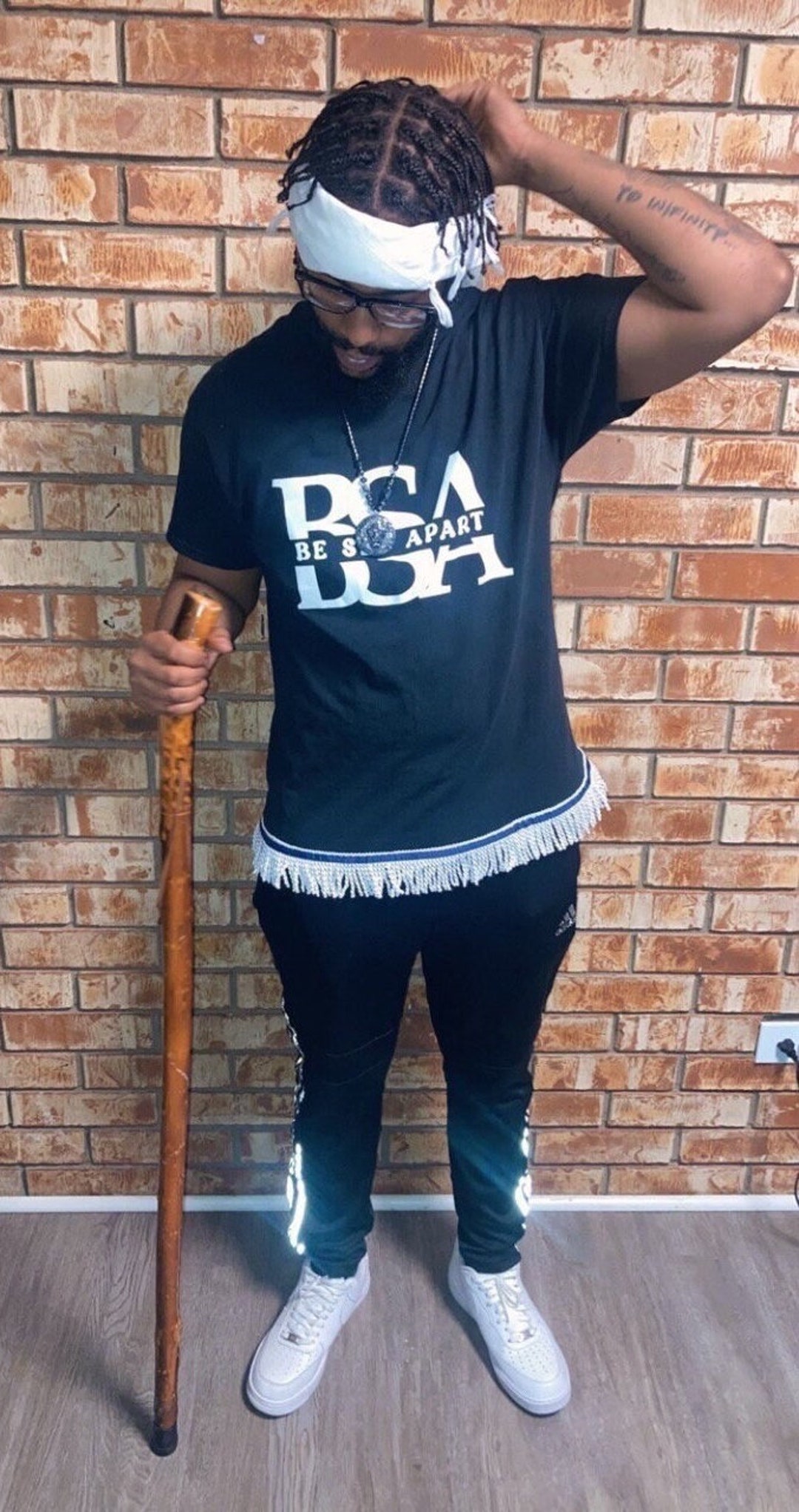 BSA: Be Set Apart - T-shirt W/fringes - Etsy