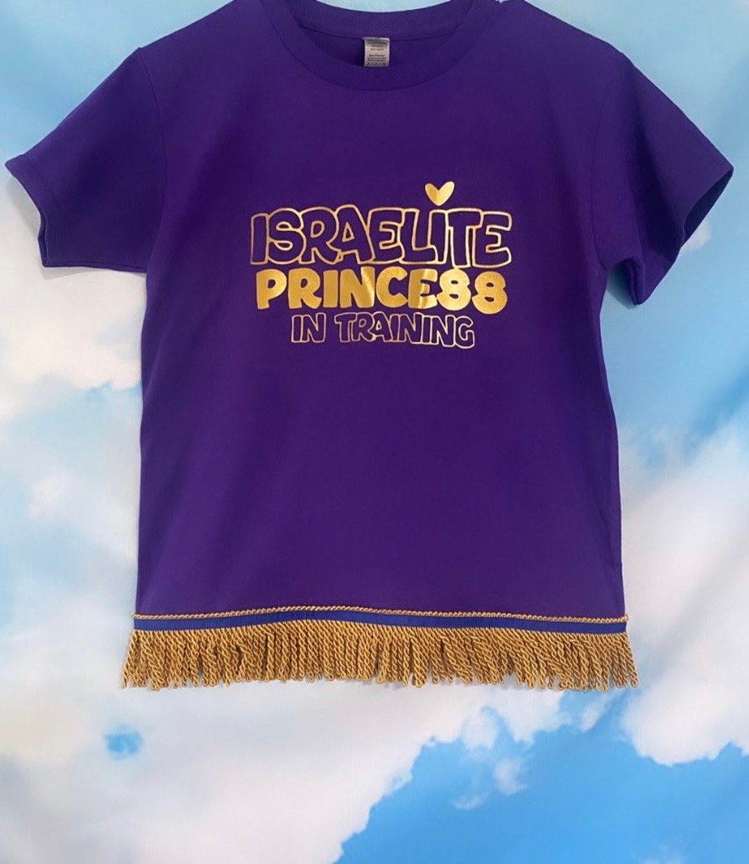 Israelite Princess in Training - T-shirt W/fringes - Etsy