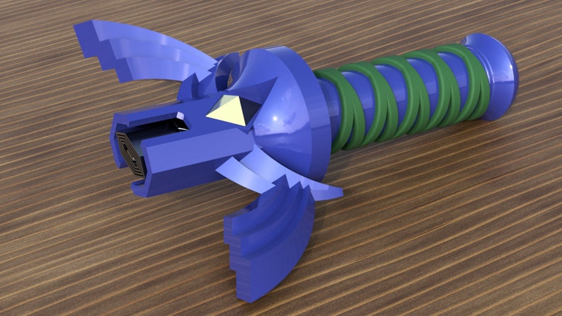 Digital STL File - 3D Printable Retractable Master Sword - Etsy