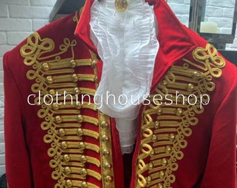 New Napoleonic Hussar Uniform Miltary Style Tunic Pelisse Jimmi Hendrix ...