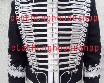 New 2 Napoleonic Hussar Uniform Miltary Style Tunic Pelisse Jimmi ...